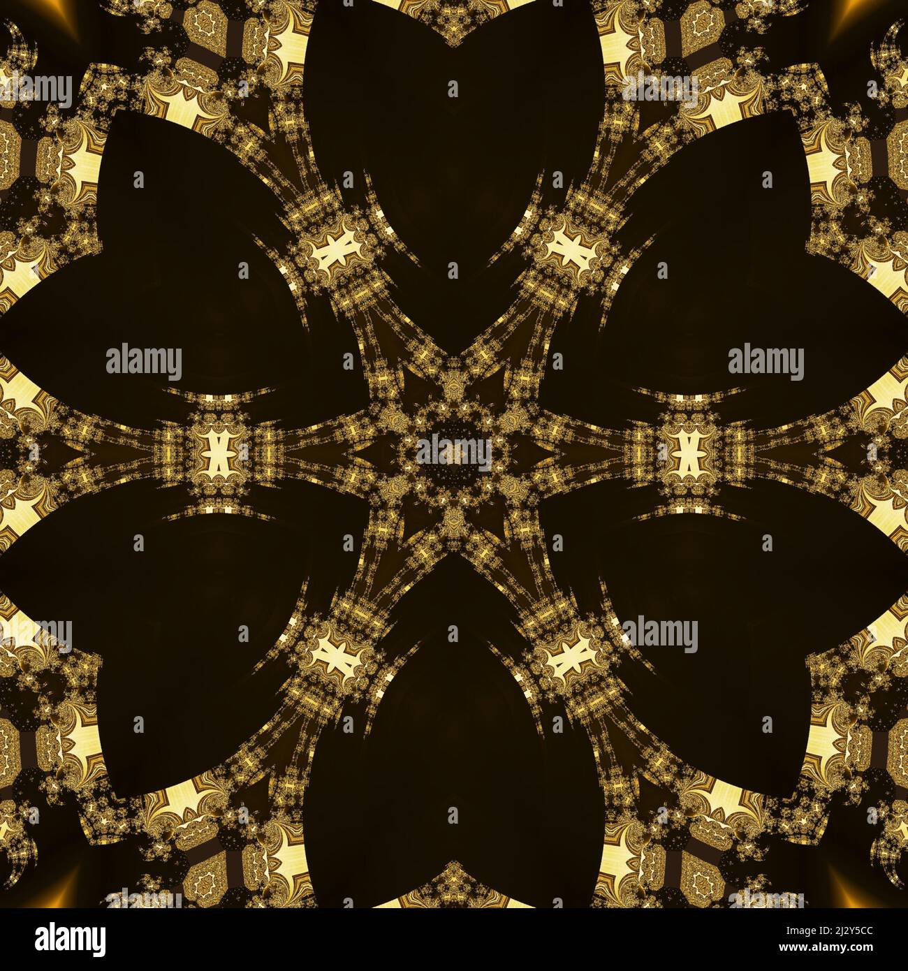 Abstract Computer generated Fractal design. A fractal is a never-ending ...