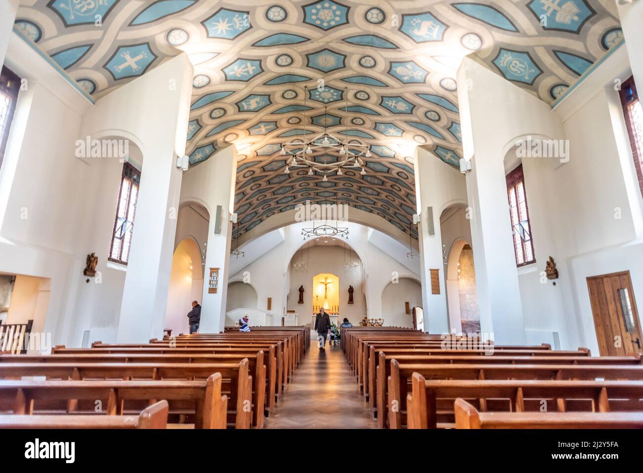 Crawley, February 23rd 2016: Inside The Friary Roman Catholic church in ...