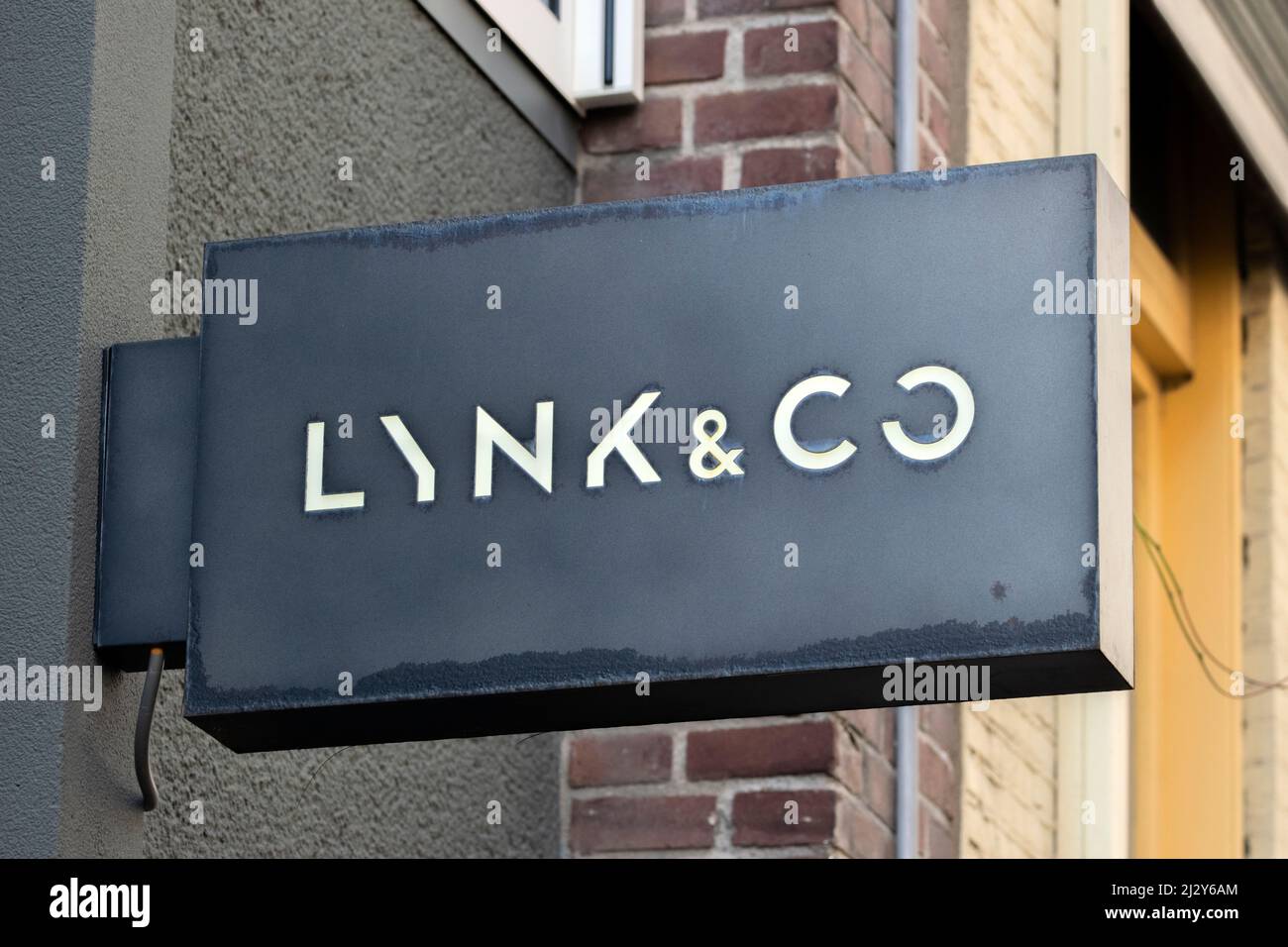 Billboard Club Lynk & Co At Amsterdam The Netherlands 14-3-2022 Stock ...