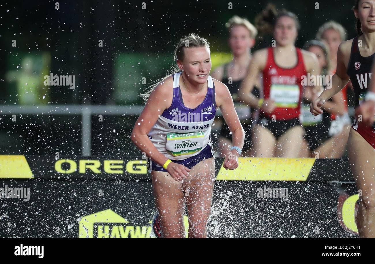 April 1, 2022: Bailey Winter of Weber State places fifth in the Women's ...