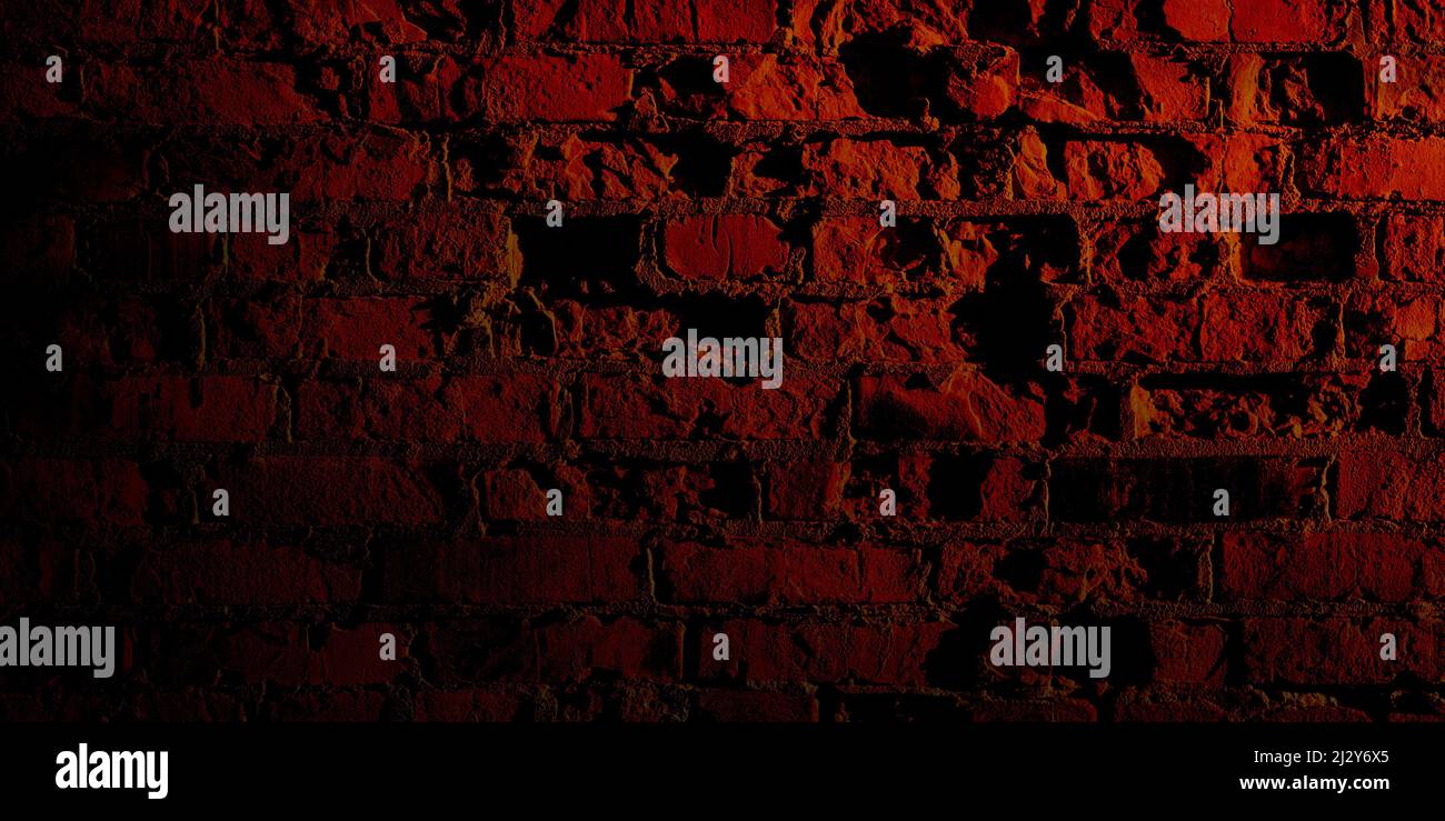texture dark brick red bloody wall background Stock Photo - Alamy