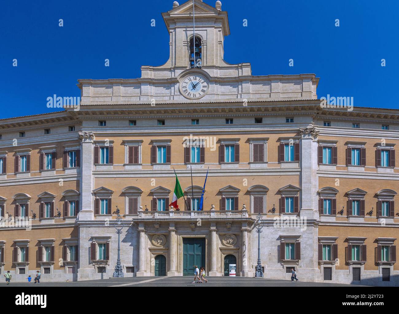Rome, Piazza di Montecitorio, Palazzo Montecitorio Stock Photo - Alamy