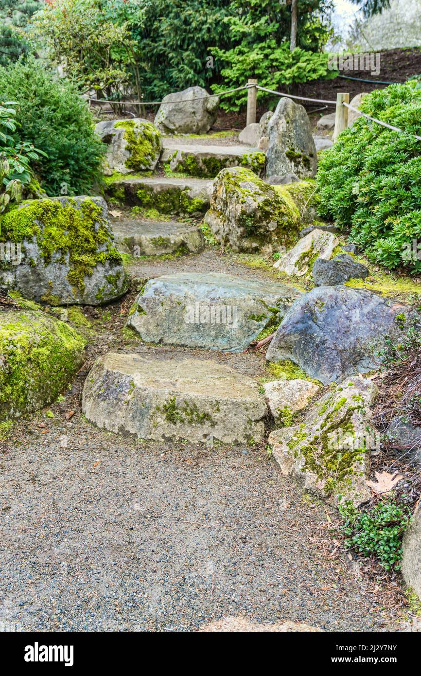 Rock steps hi-res stock photography and images - Alamy