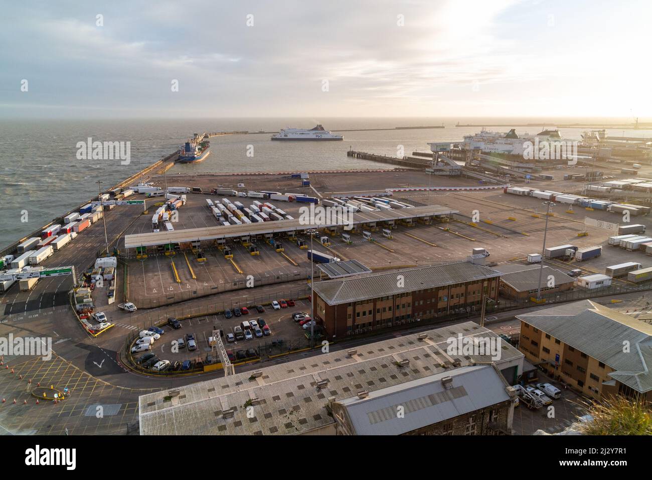 Port of Dover, Kent Stock Photo - Alamy