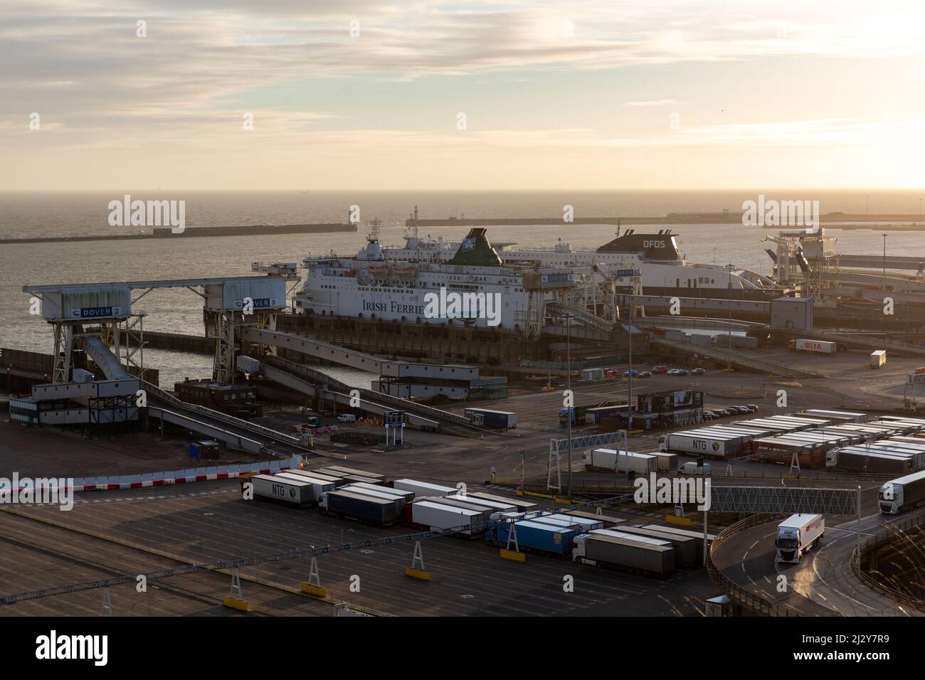 Port of Dover, Kent Stock Photo - Alamy