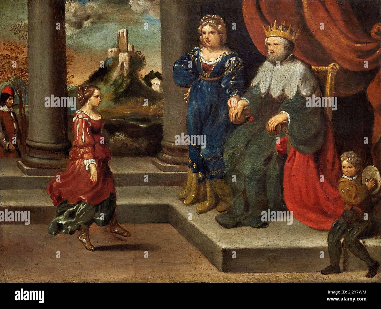 The dance of Salome - oil on canvas - Giuseppe Caletti - 1630 - Ferrara ...