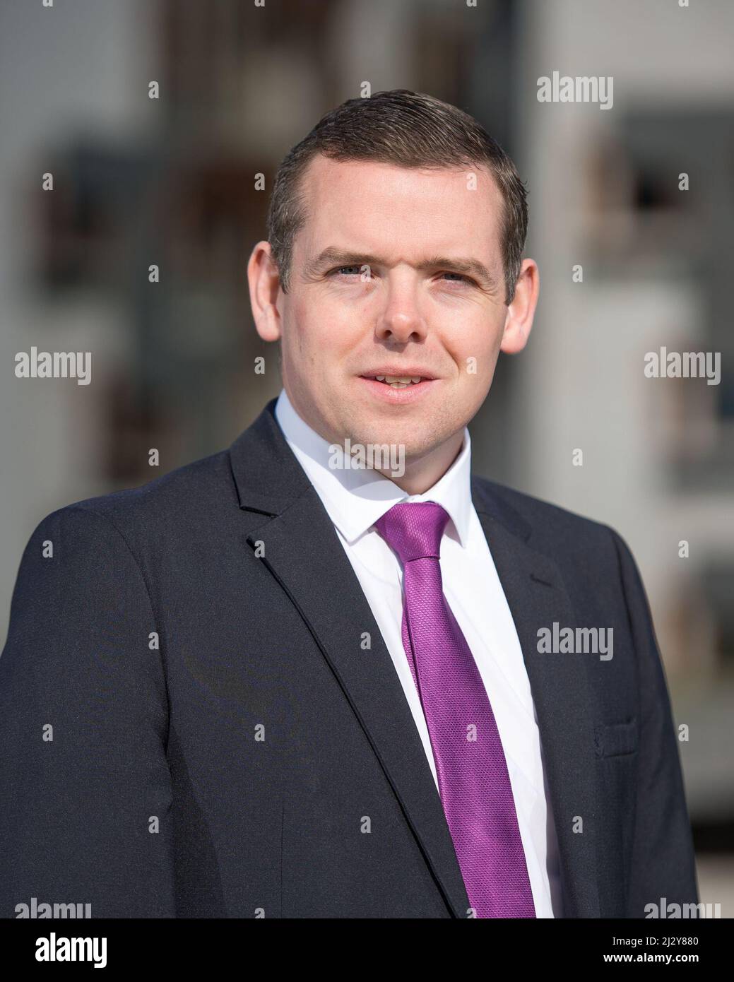 Edinburgh, Scotland, UK. 29 September 2020. Pictured: Douglas Ross MP ...