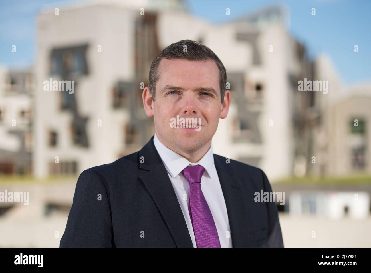 Edinburgh, Scotland, UK. 29 September 2020. Pictured: Douglas Ross MP ...