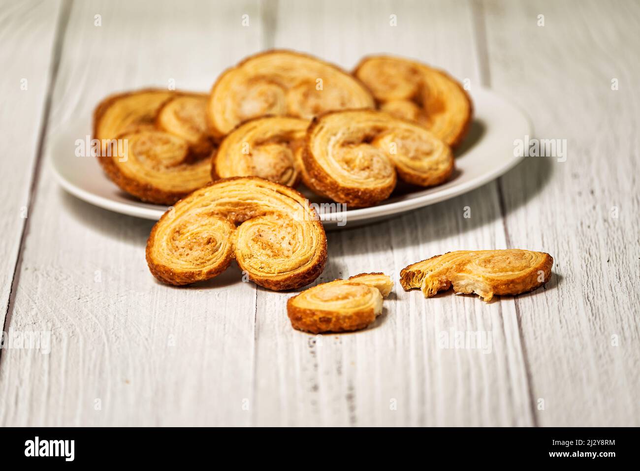 Palmiers biscuits hi-res stock photography and images - Alamy
