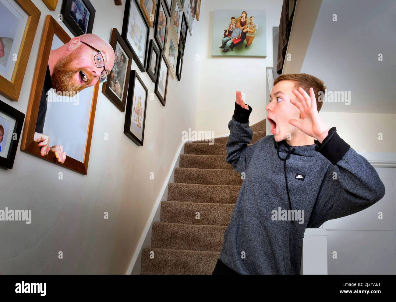 Petrified scream hi-res stock photography and images - Alamy