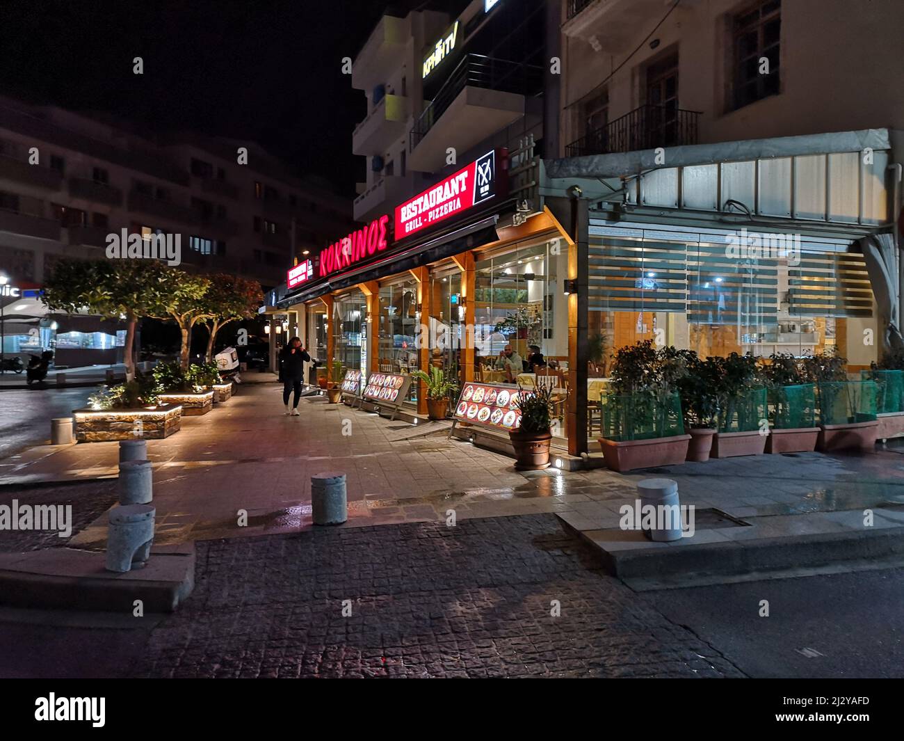 Rethymno crete nightlife hi-res stock photography and images - Alamy