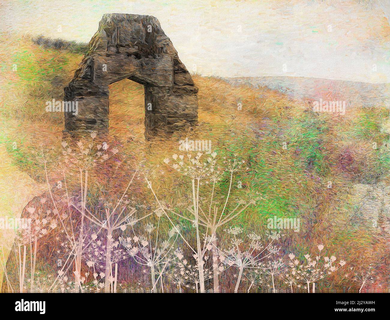 Built structure grassland architecture hi-res stock photography and ...