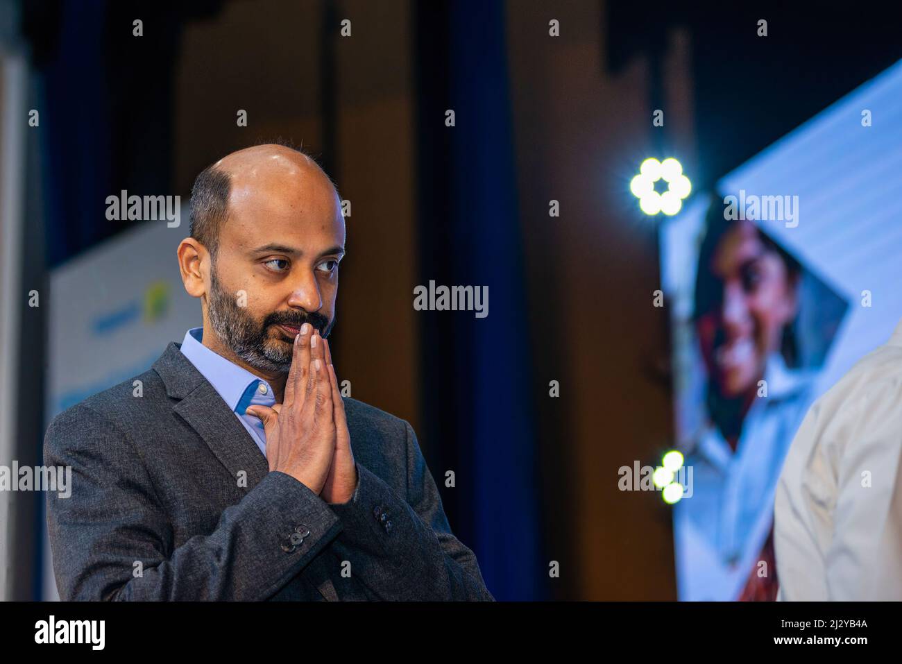 New Delhi, India. 04th Apr, 2022. Krishna Raghavan, Chief People ...