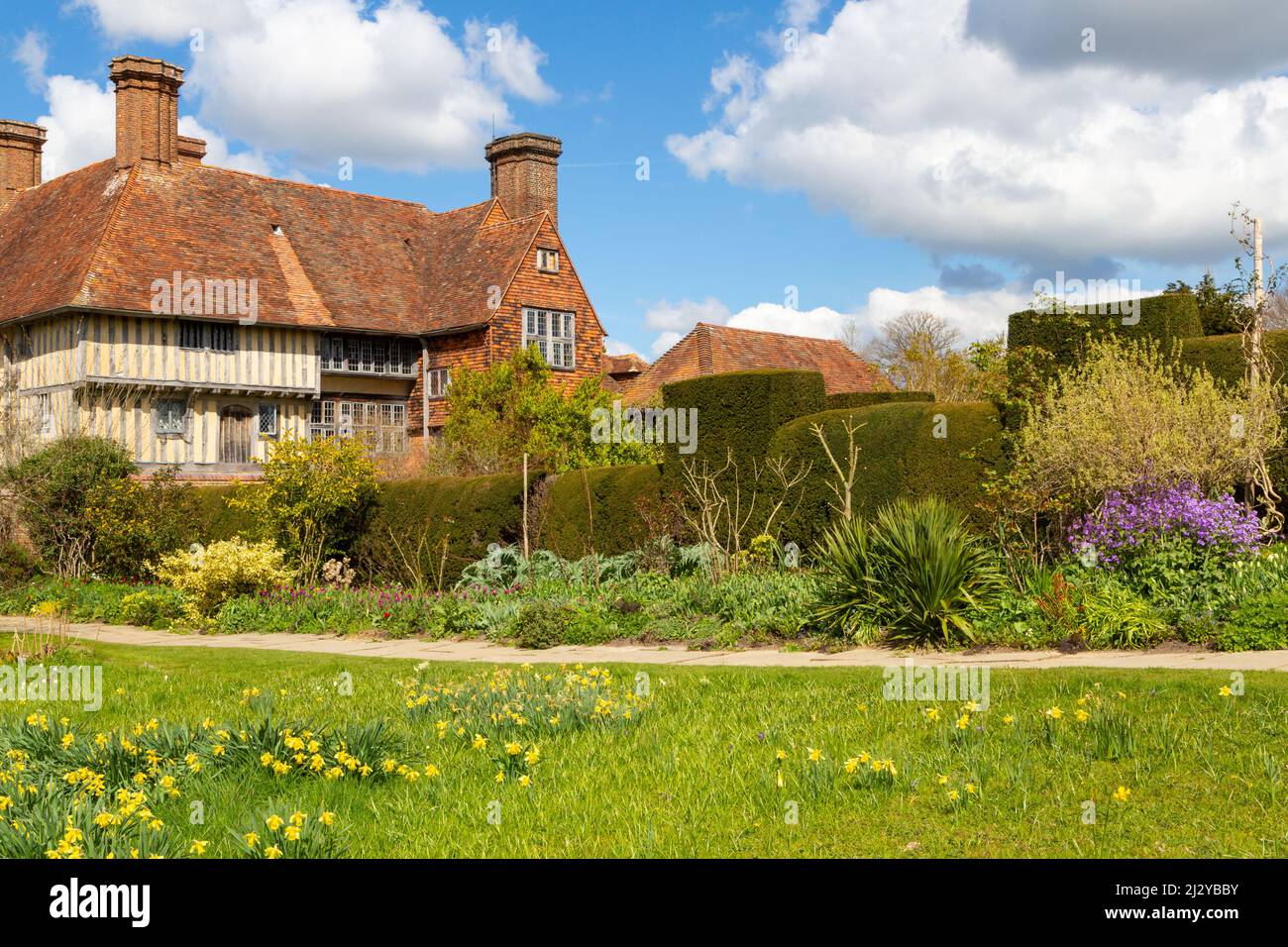 Great Dixter House and gardens, Northiam, East Sussex, uk Stock Photo ...