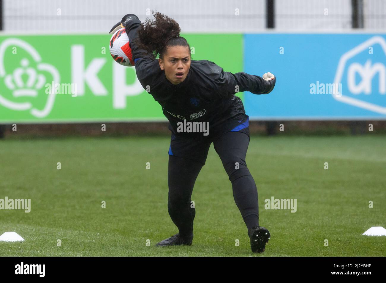 ZEIST, NETHERLANDS - APRIL 4: Jacintha Weimar of the Netherlands during ...