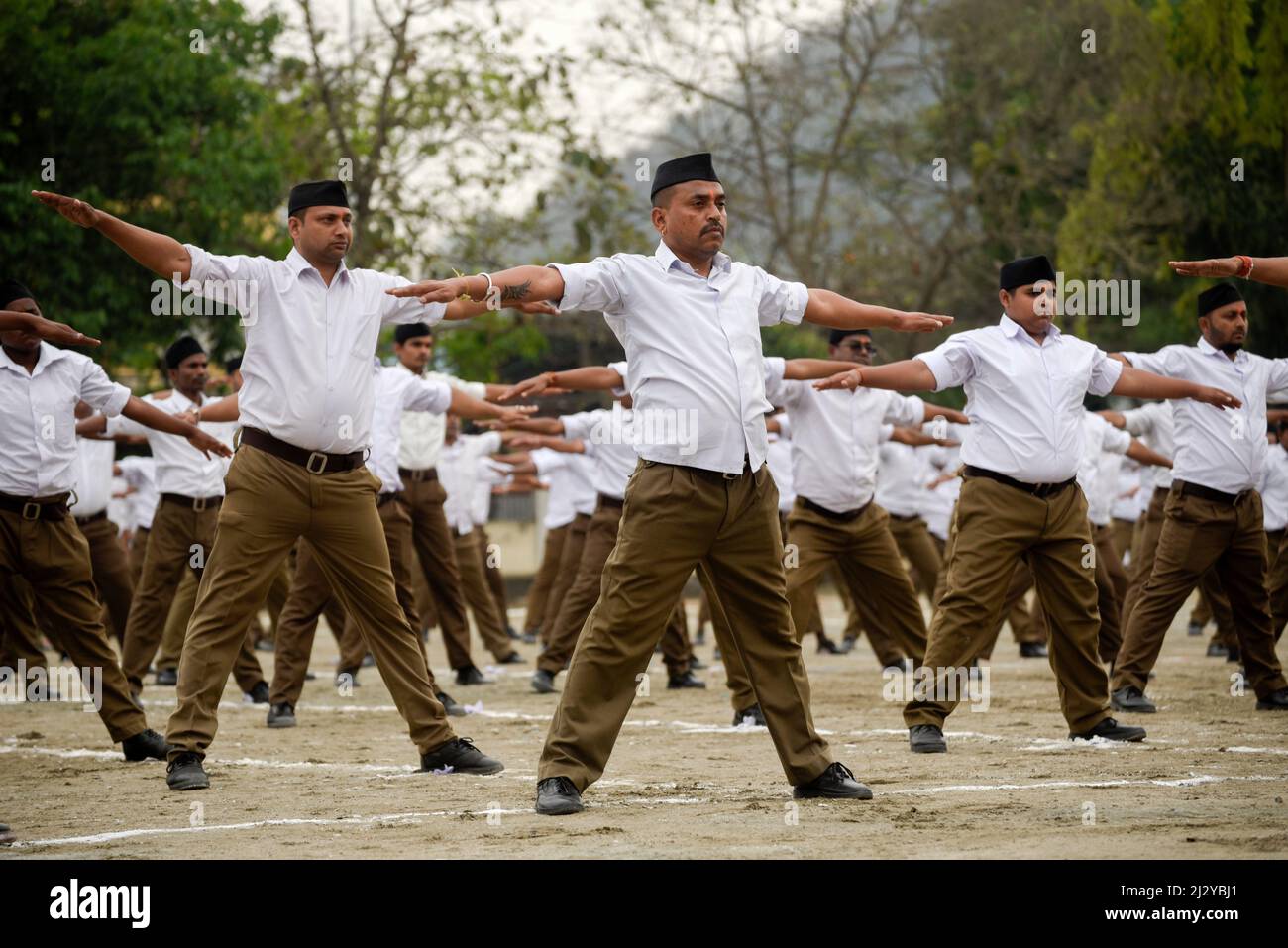 Hindu nationalist organisation hi-res stock photography and images - Alamy