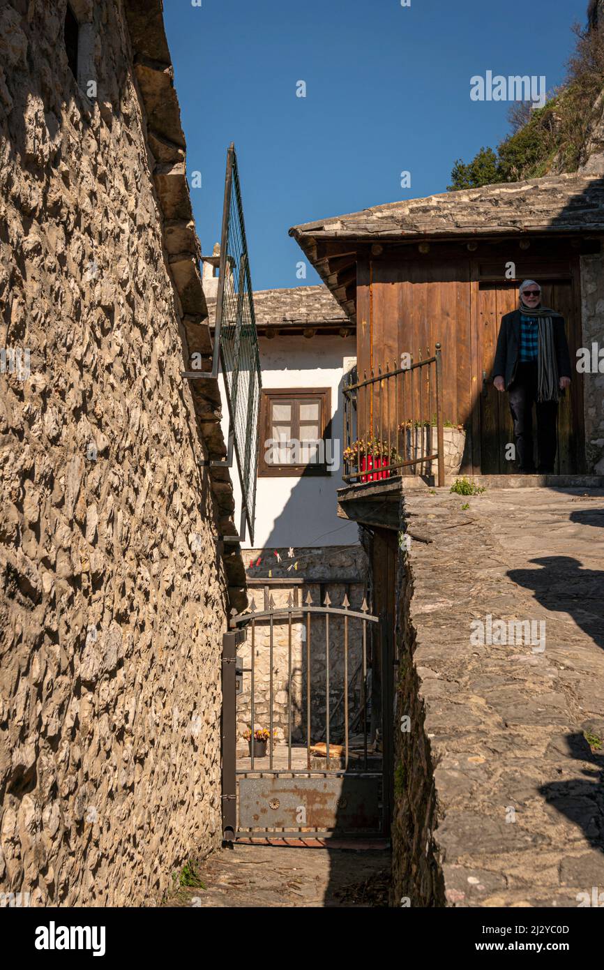 Old buildings in Pocitelj medieval village in the Capljina municipality ...