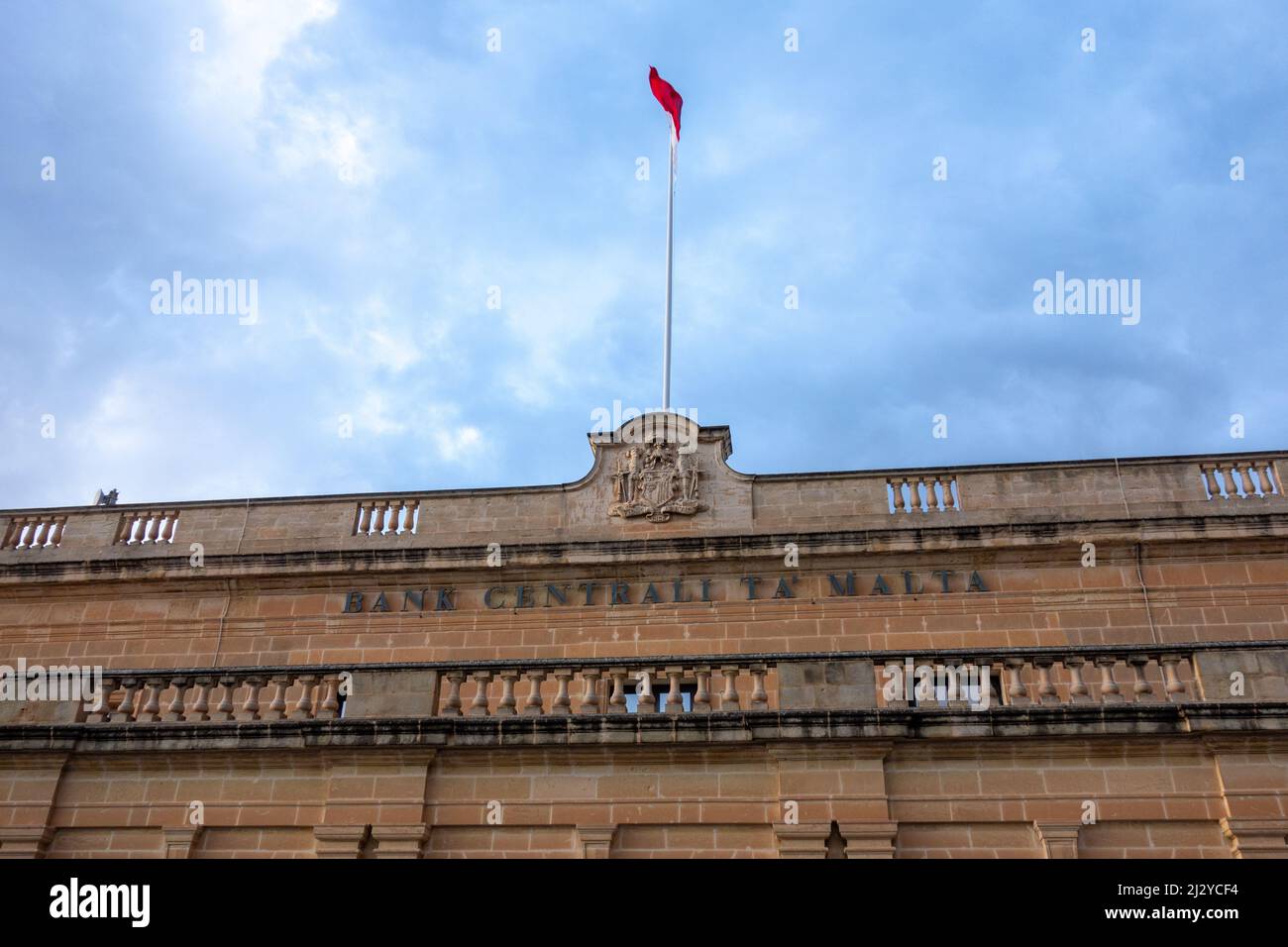 The former Vernon Club is now occupied by The Central Bank of Malta on ...