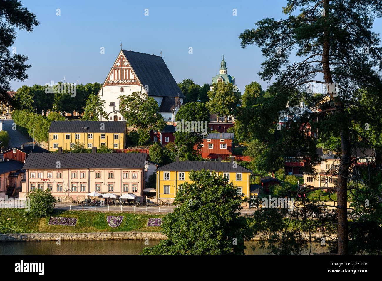 Porvoo Cathedral, Finland Cathedral Stock Photo - Alamy