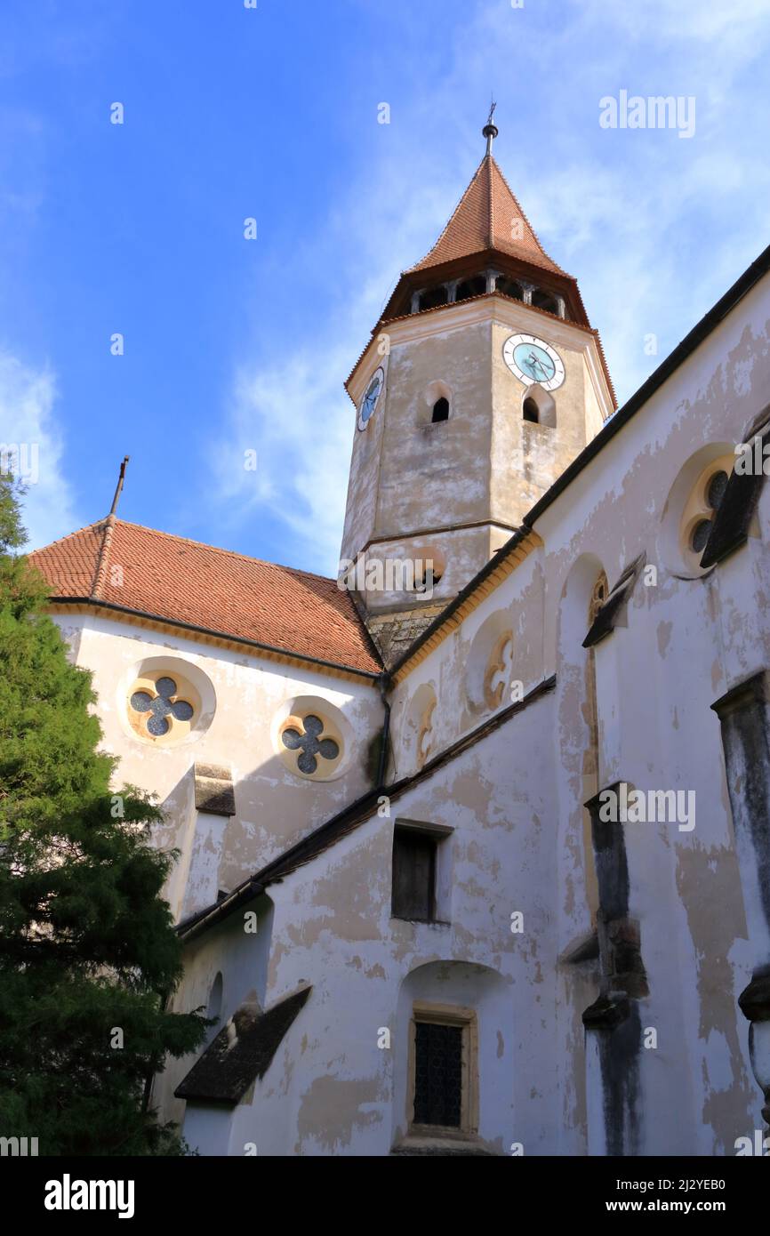 The Fortified church in Tartlau Prejmer Romania Stock Photo - Alamy