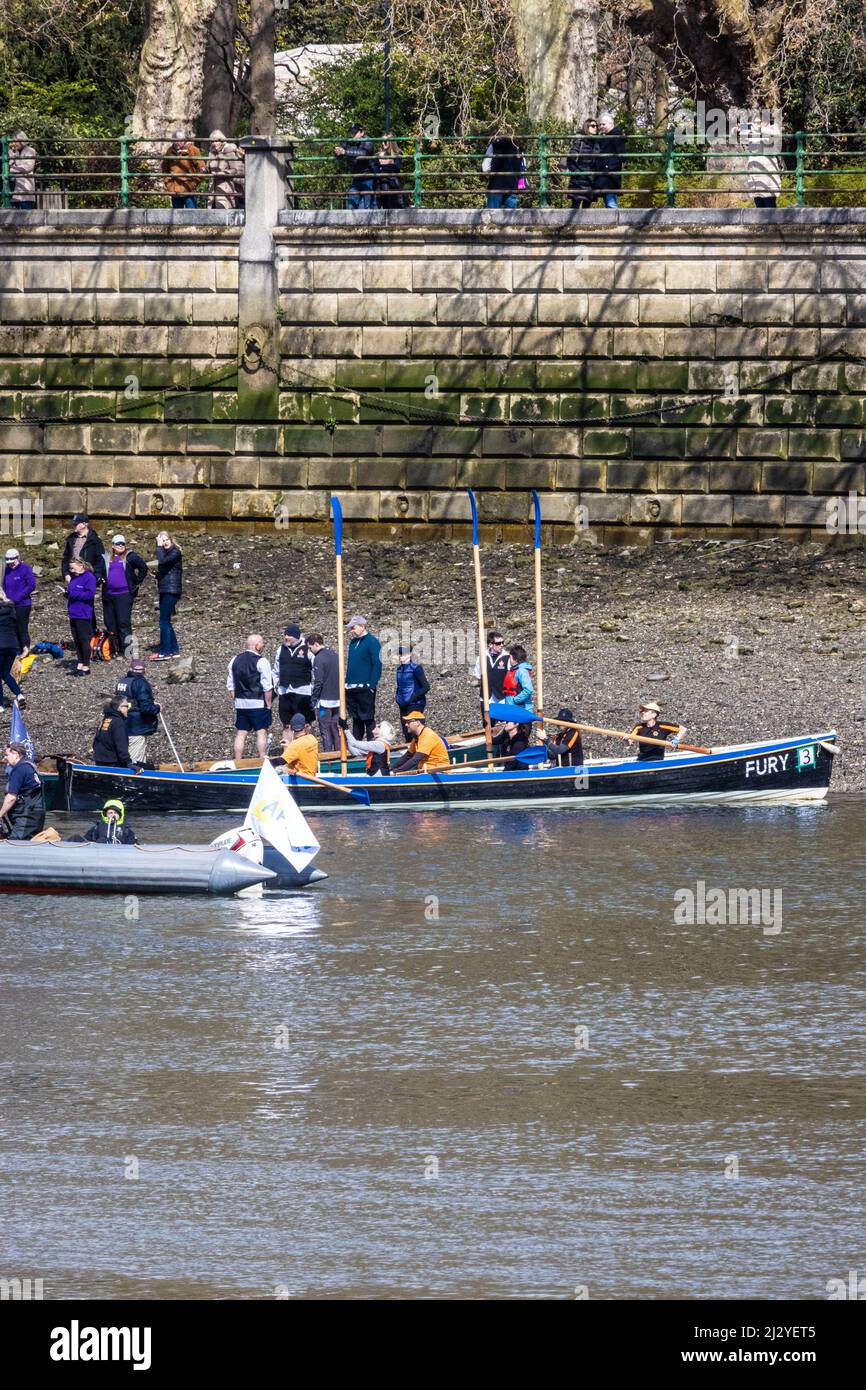 Oxford Cambridge Boat Race 2022 Stock Photo - Alamy