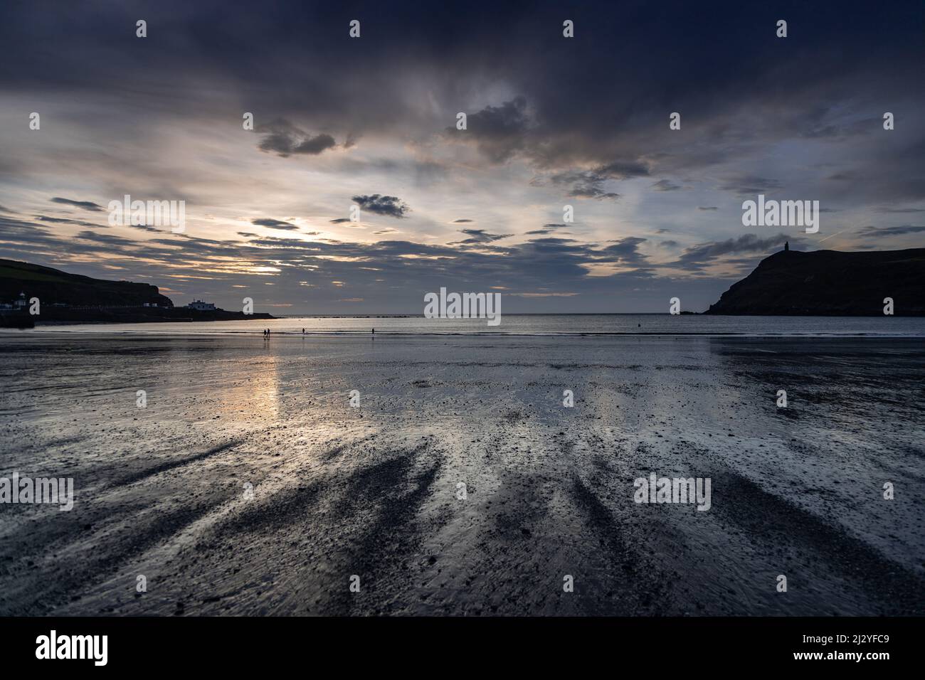 Port Erin on the Irish Sea coast of the Isle of Man Stock Photo - Alamy