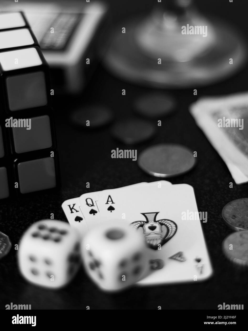 Play card Black and White Stock Photos & Images - Alamy