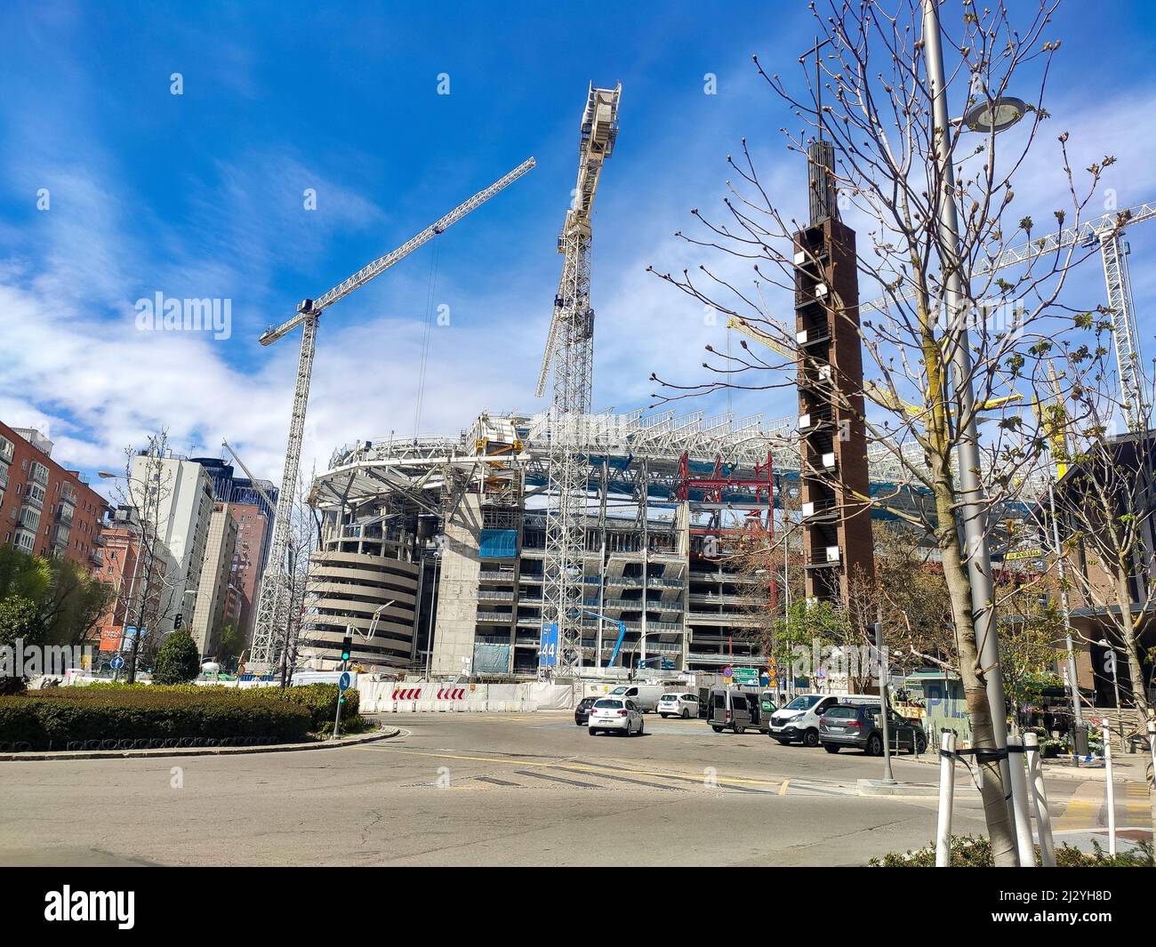 New santiago bernabeu stadium hi-res stock photography and images - Alamy