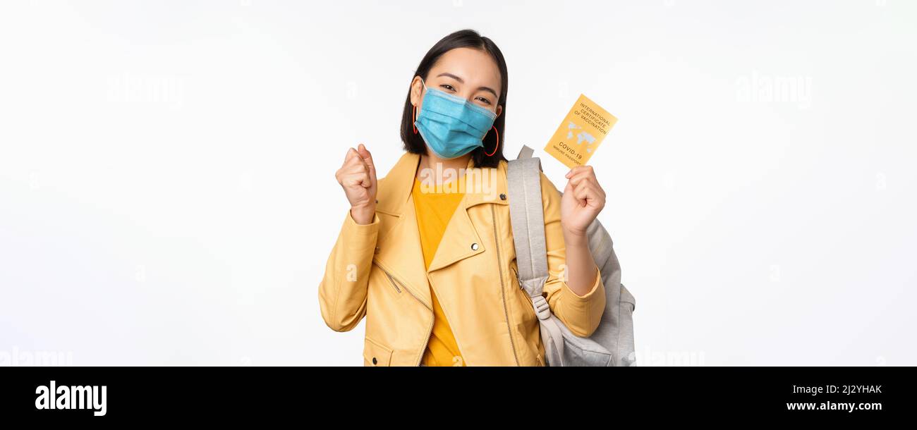 Hey you got point. Cheerful cute asian lively girl dark short haircut ...