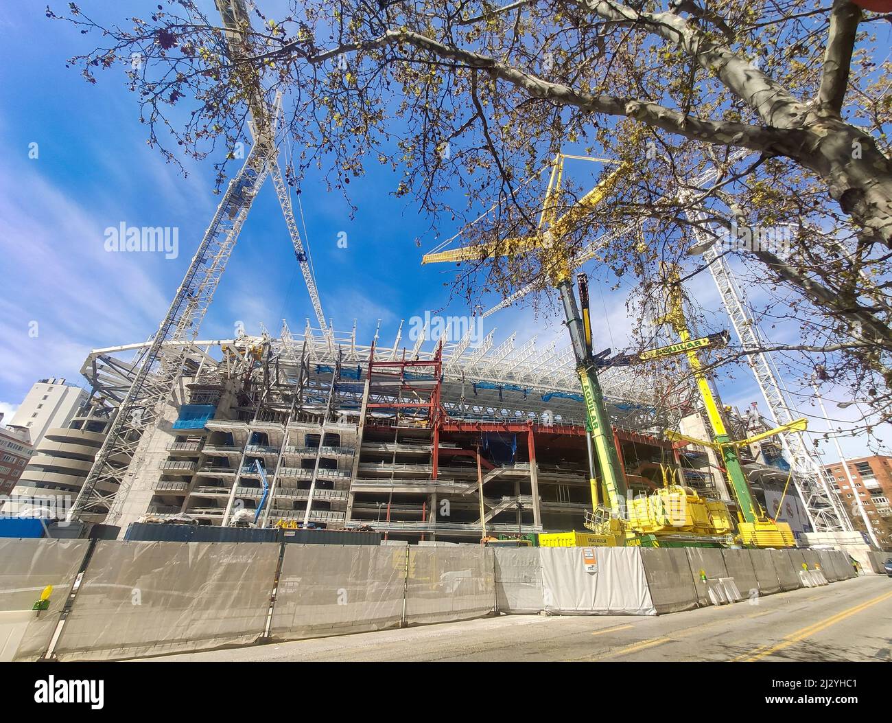 New santiago bernabeu stadium hi-res stock photography and images - Alamy
