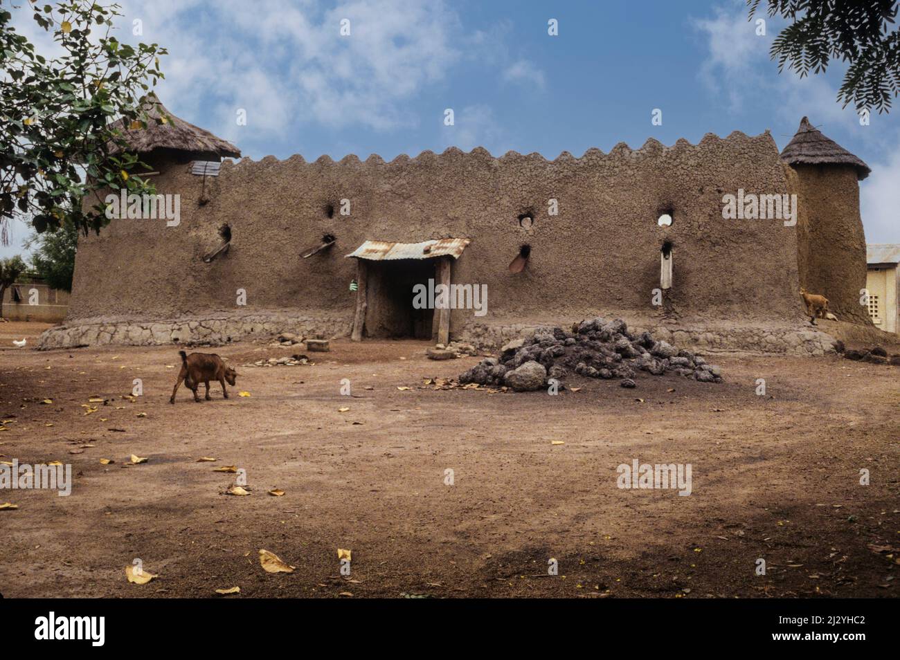 Samatiguila, Ivory Coast, Cote d'Ivoire. The Oldest Mosque in Cote d ...