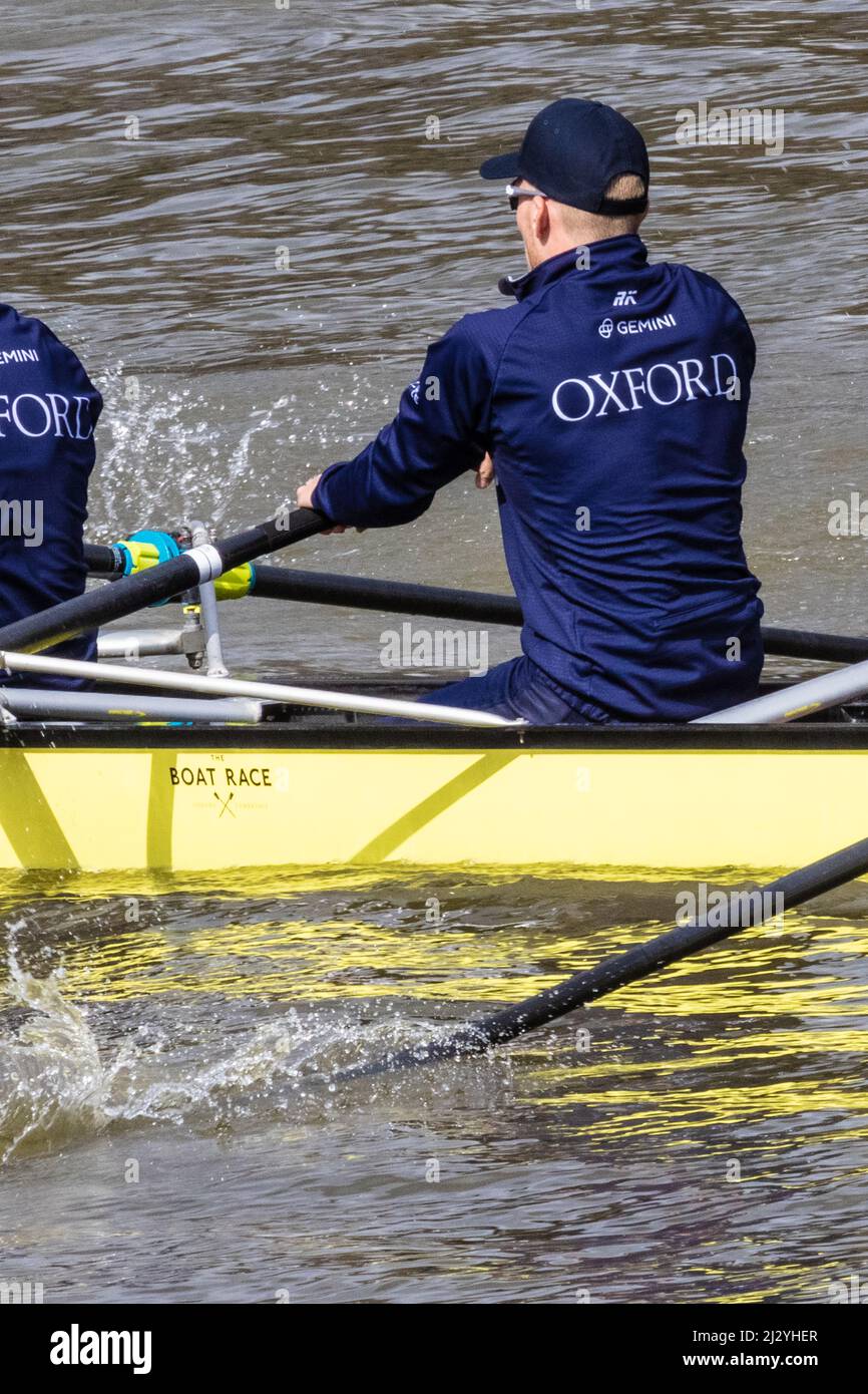 Oxford Cambridge Boat Race 2022 Stock Photo - Alamy