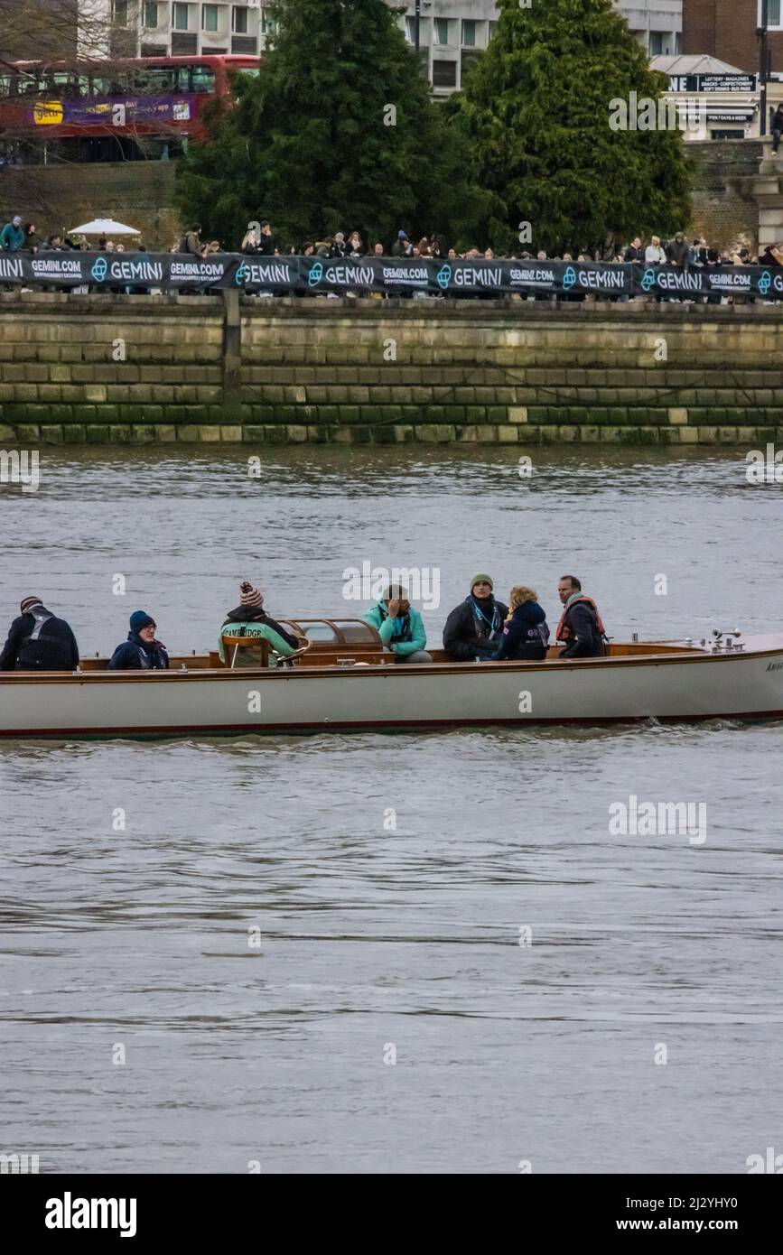 Oxford Cambridge Boat Race 2022 Stock Photo - Alamy