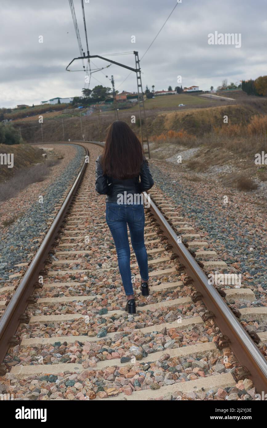 Quietly walking hi-res stock photography and images - Alamy