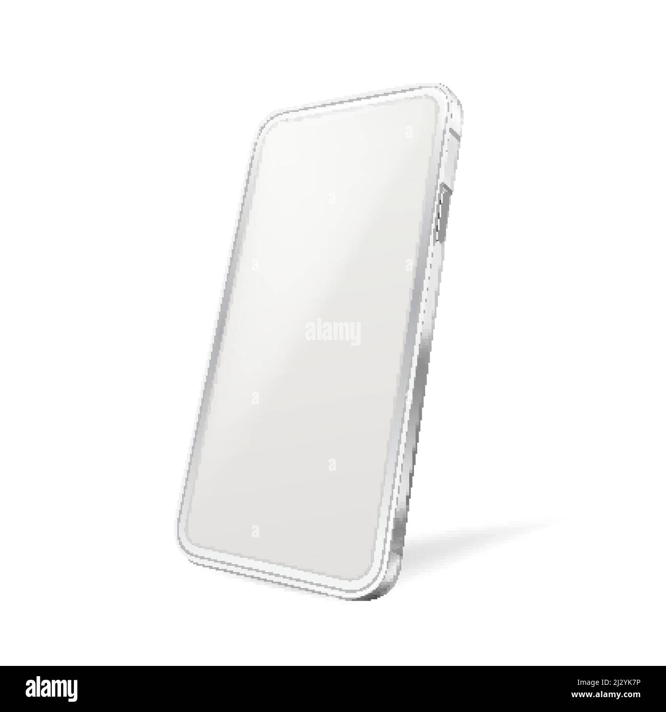Mobile Phone Electronic Technology Device Vector Stock Vector Image ...