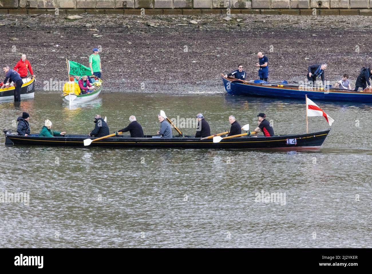 Oxford Cambridge Boat Race 2022 Stock Photo - Alamy