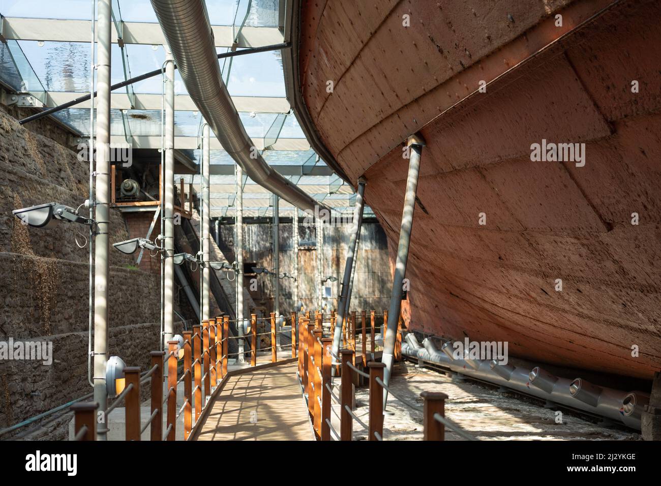 Brunel's great britain construction hi-res stock photography and images ...