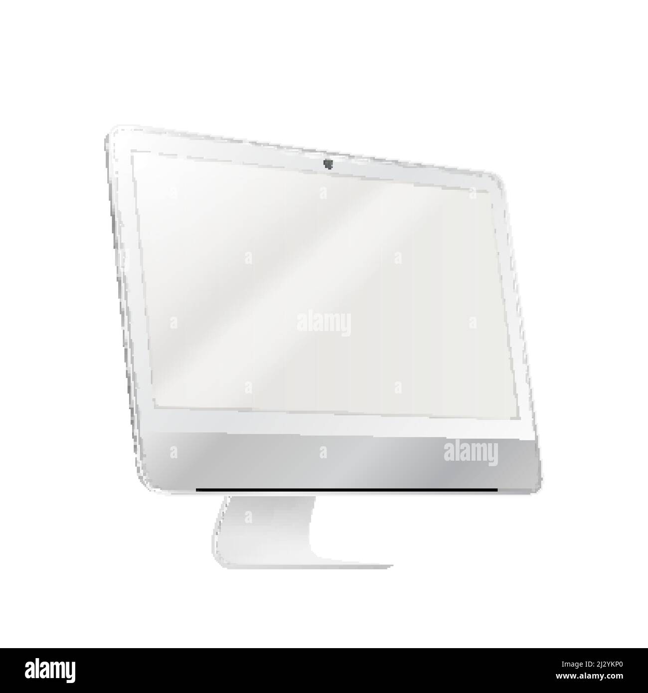 Computer Monitor Electronic Technology Vector Stock Vector Image & Art ...