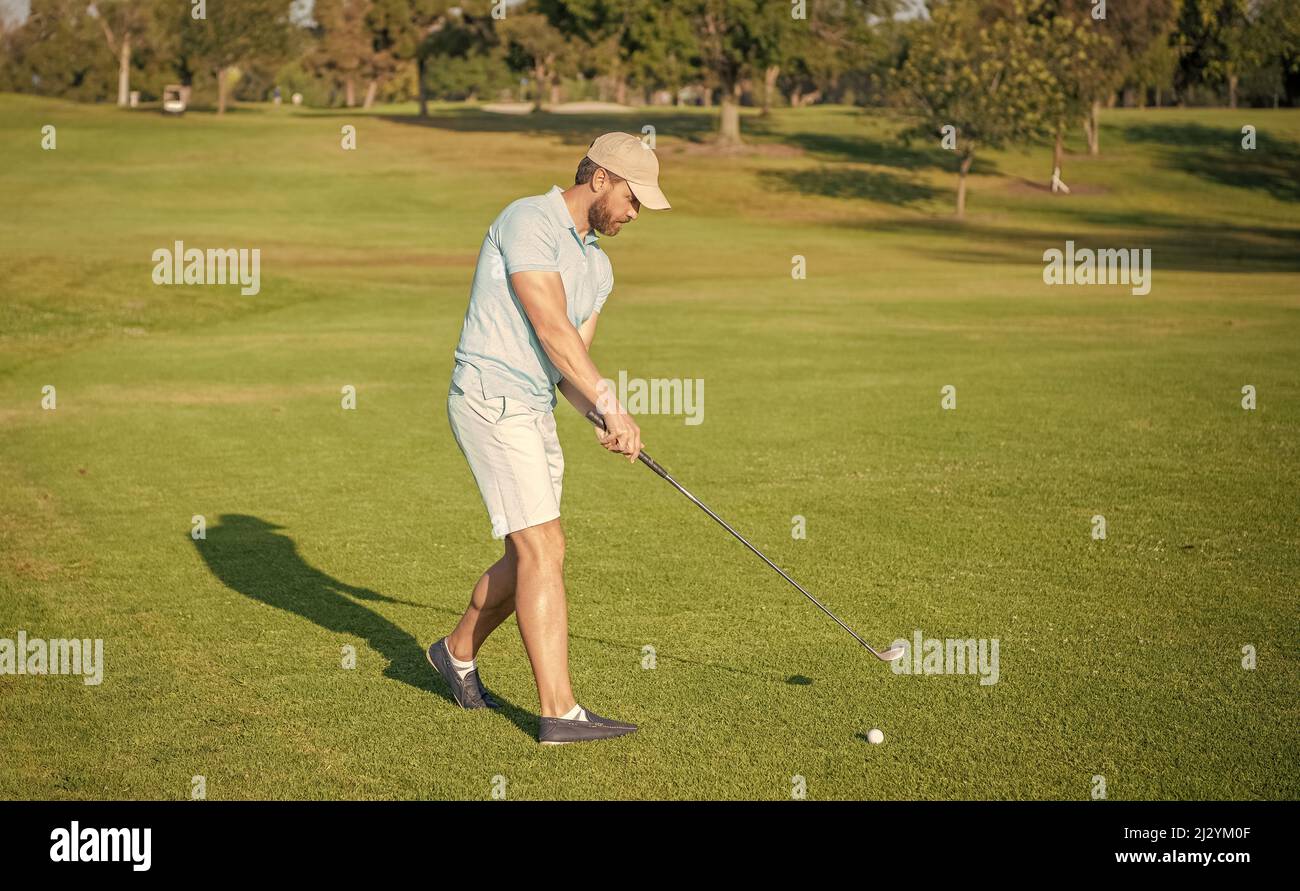 Professional male golf player hi-res stock photography and images - Alamy