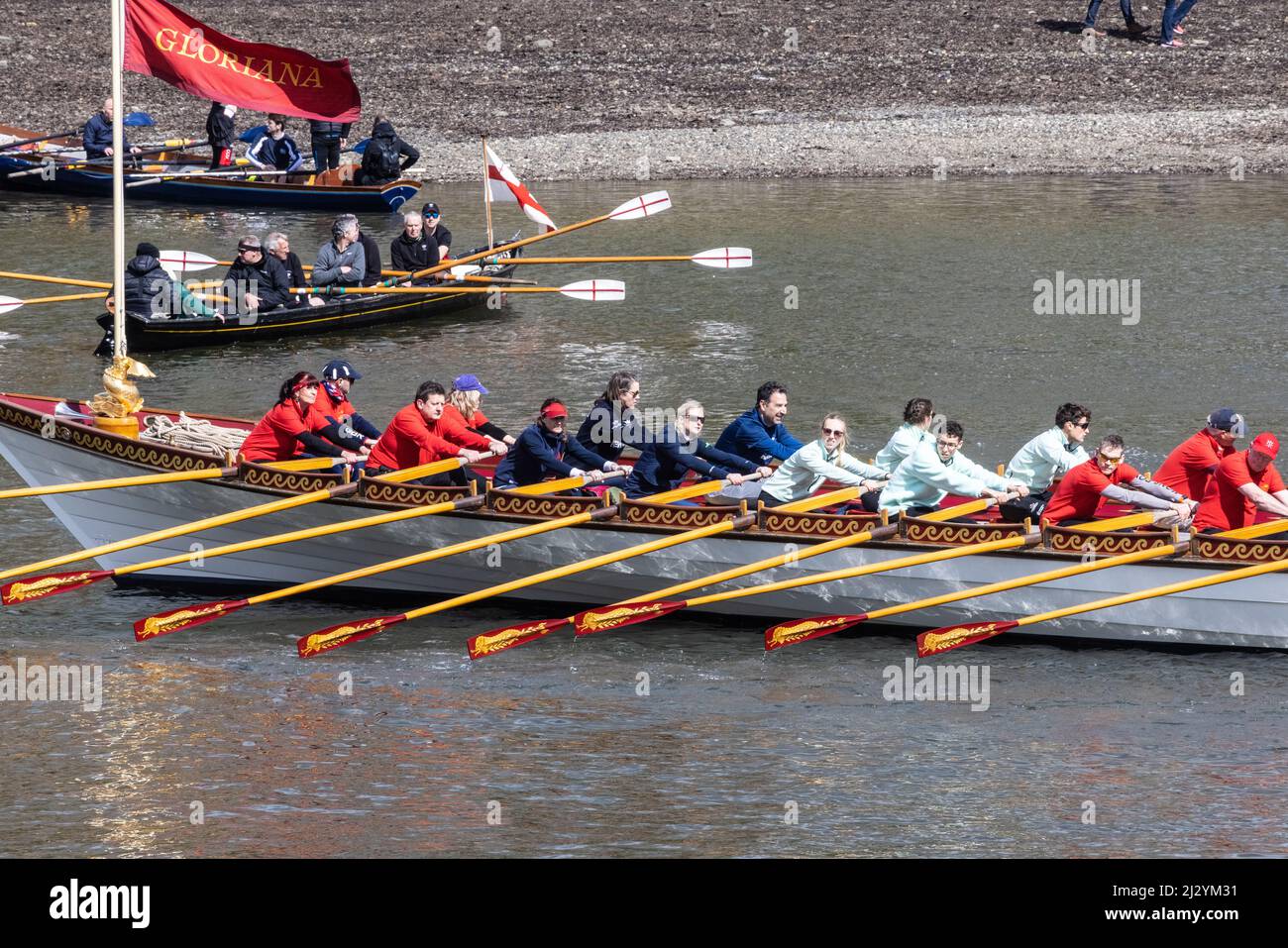 Oxford Cambridge Boat Race 2022 Stock Photo - Alamy