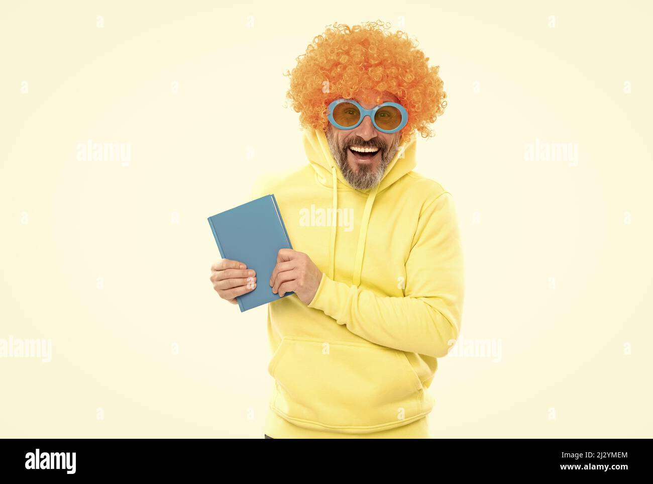 Teaching private lesson. Funny teacher hold book. Private tuition ...