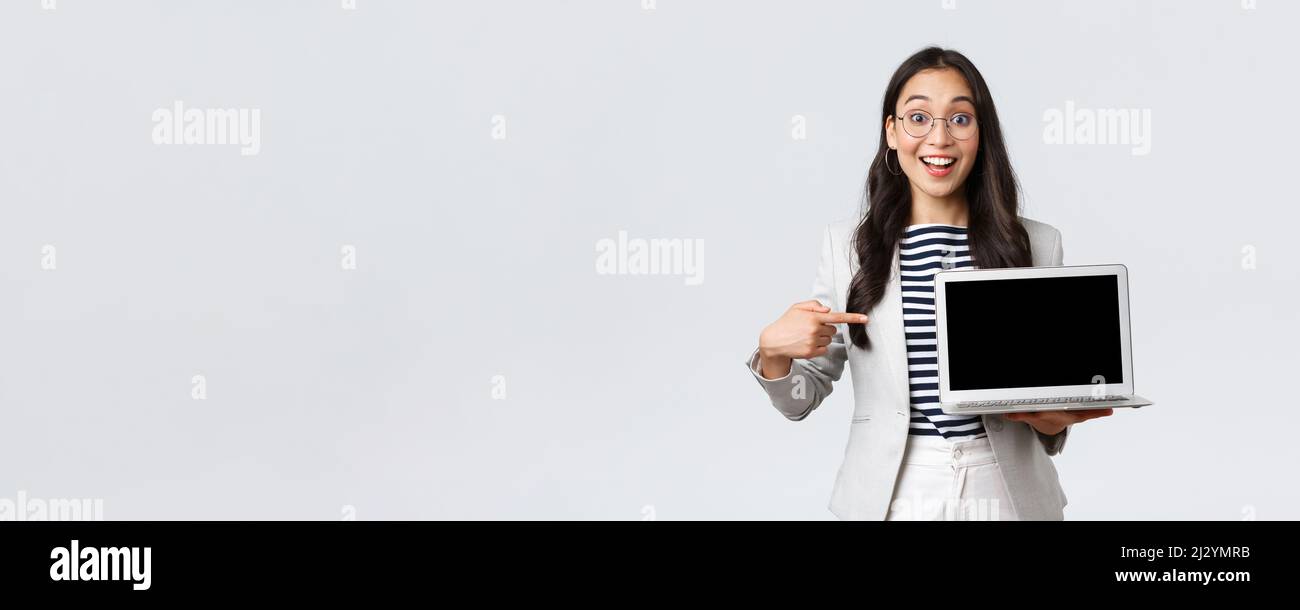 Business, finance and employment, female successful entrepreneurs ...