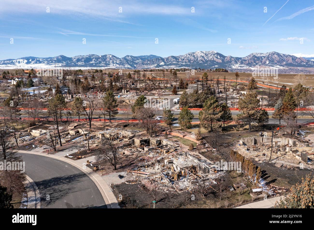 Louisville, Colorado - The remains after the Marshall Fire, Colorado's ...