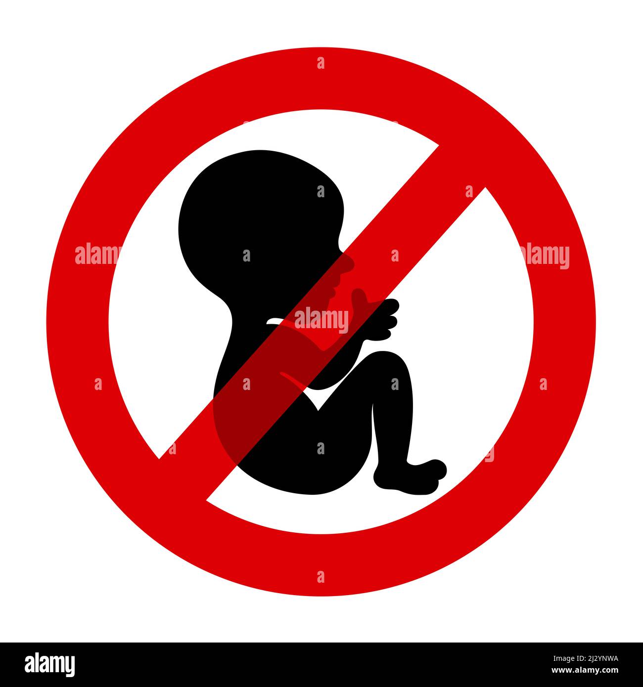 Fetus icon hi-res stock photography and images - Alamy