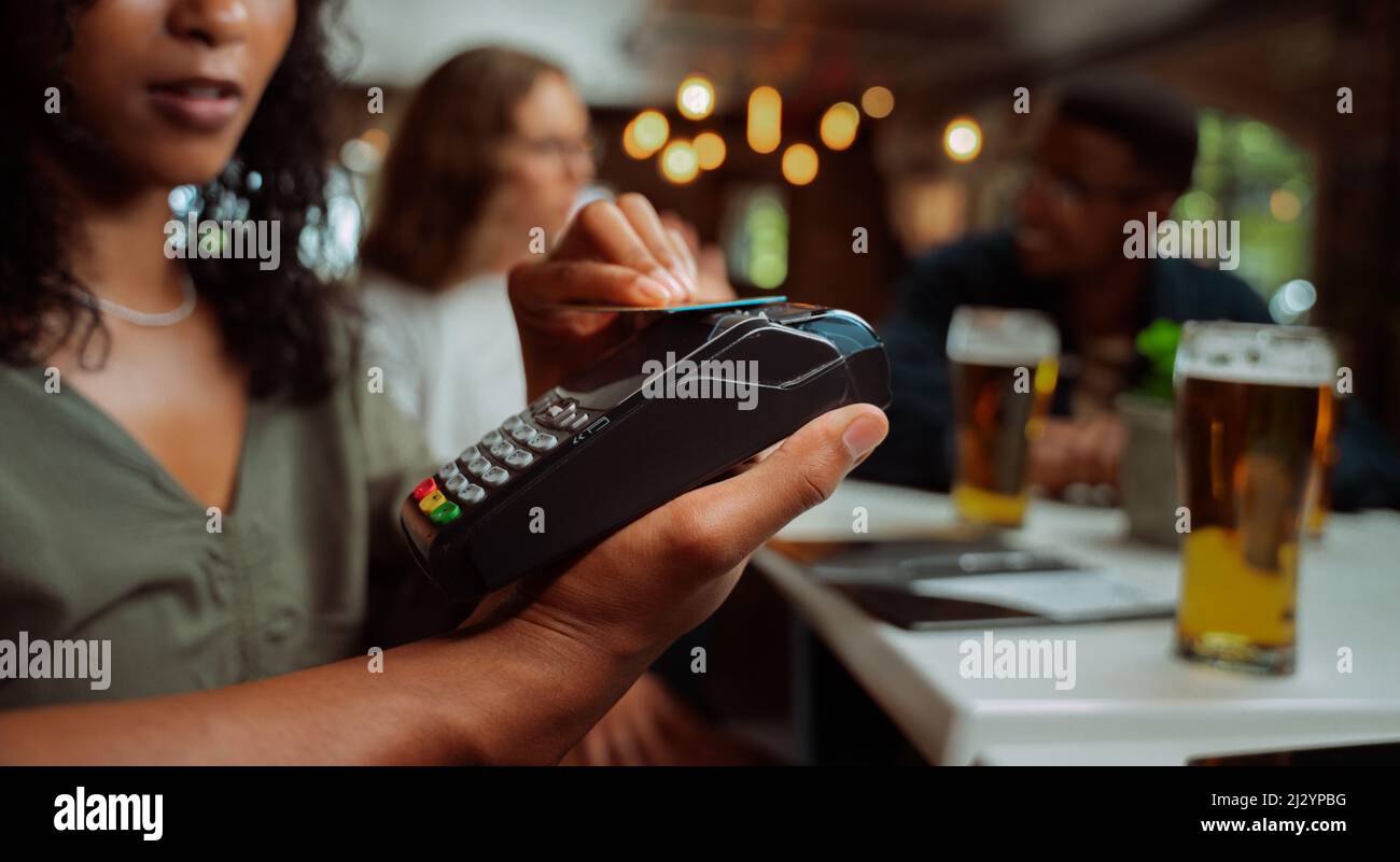 Tapping card hi-res stock photography and images - Alamy