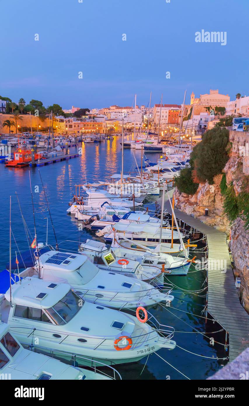 Minorca yacht sailing hi-res stock photography and images - Alamy