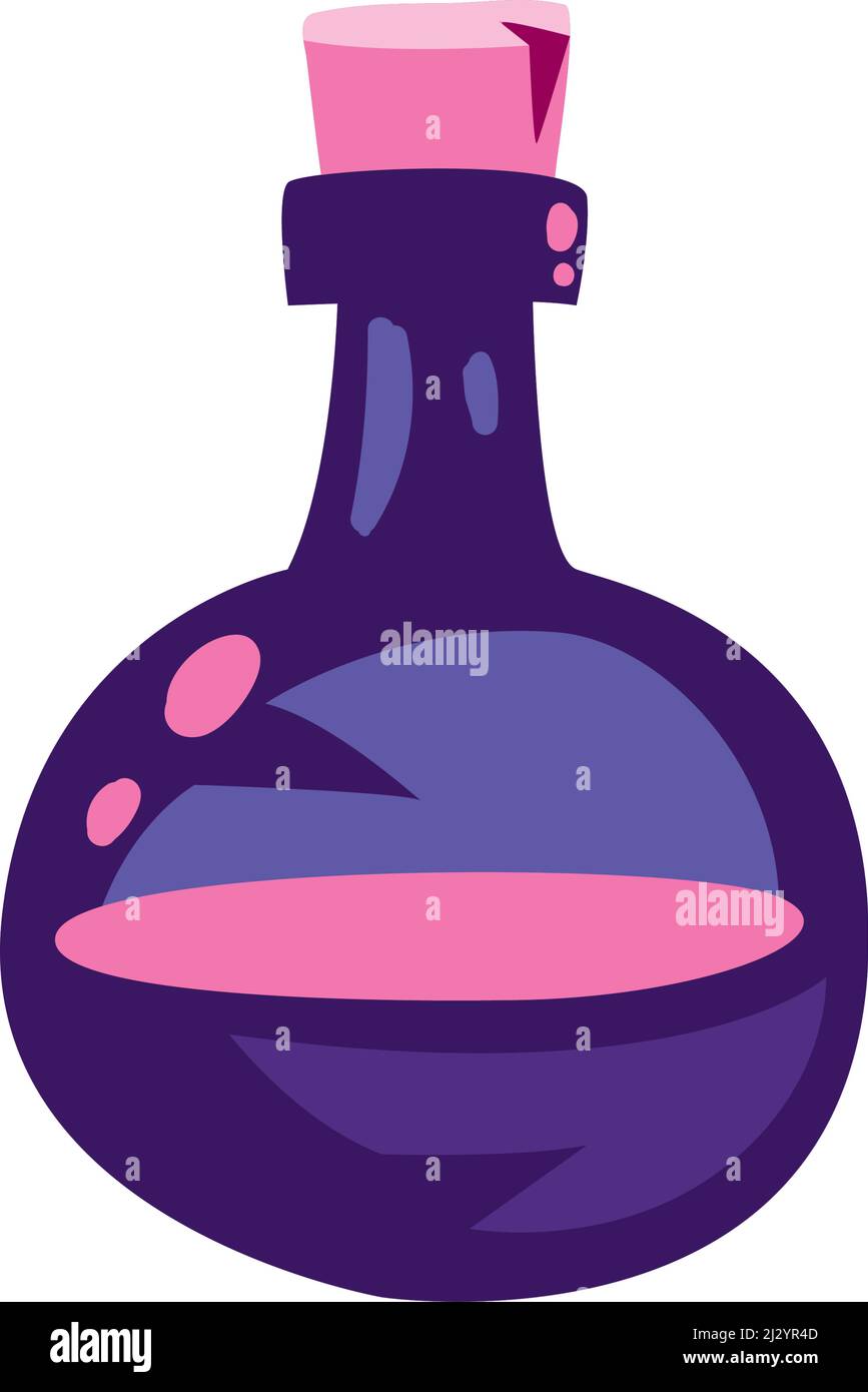 purple magic elixir Stock Vector Image & Art - Alamy