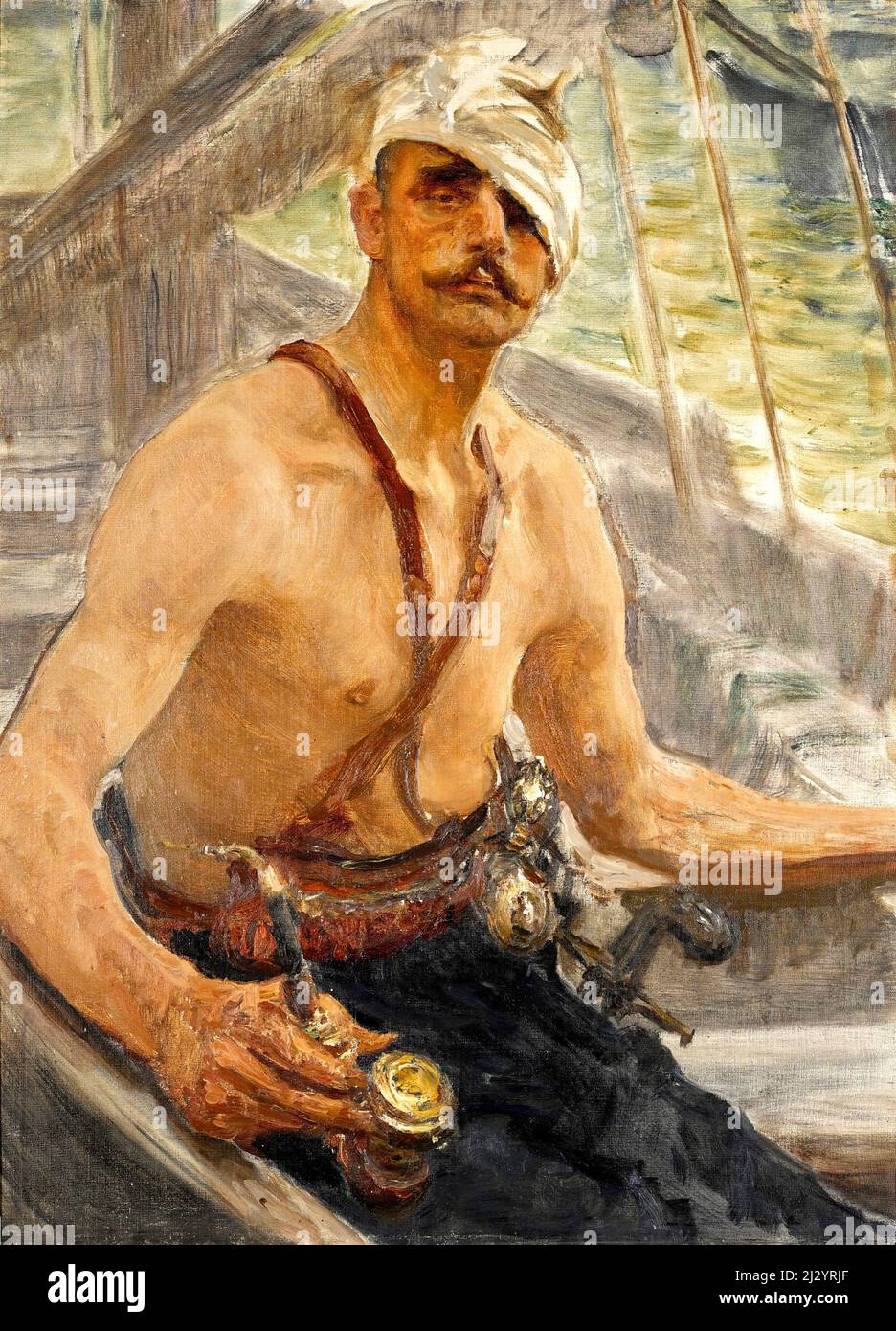 Ilya Repin - Black Sea Cossack - 1908 Stock Photo - Alamy