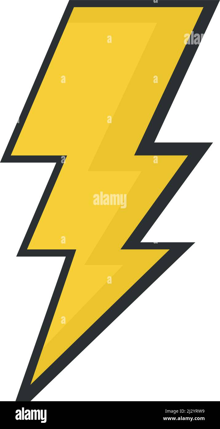 thunder icon image Stock Vector Image & Art - Alamy