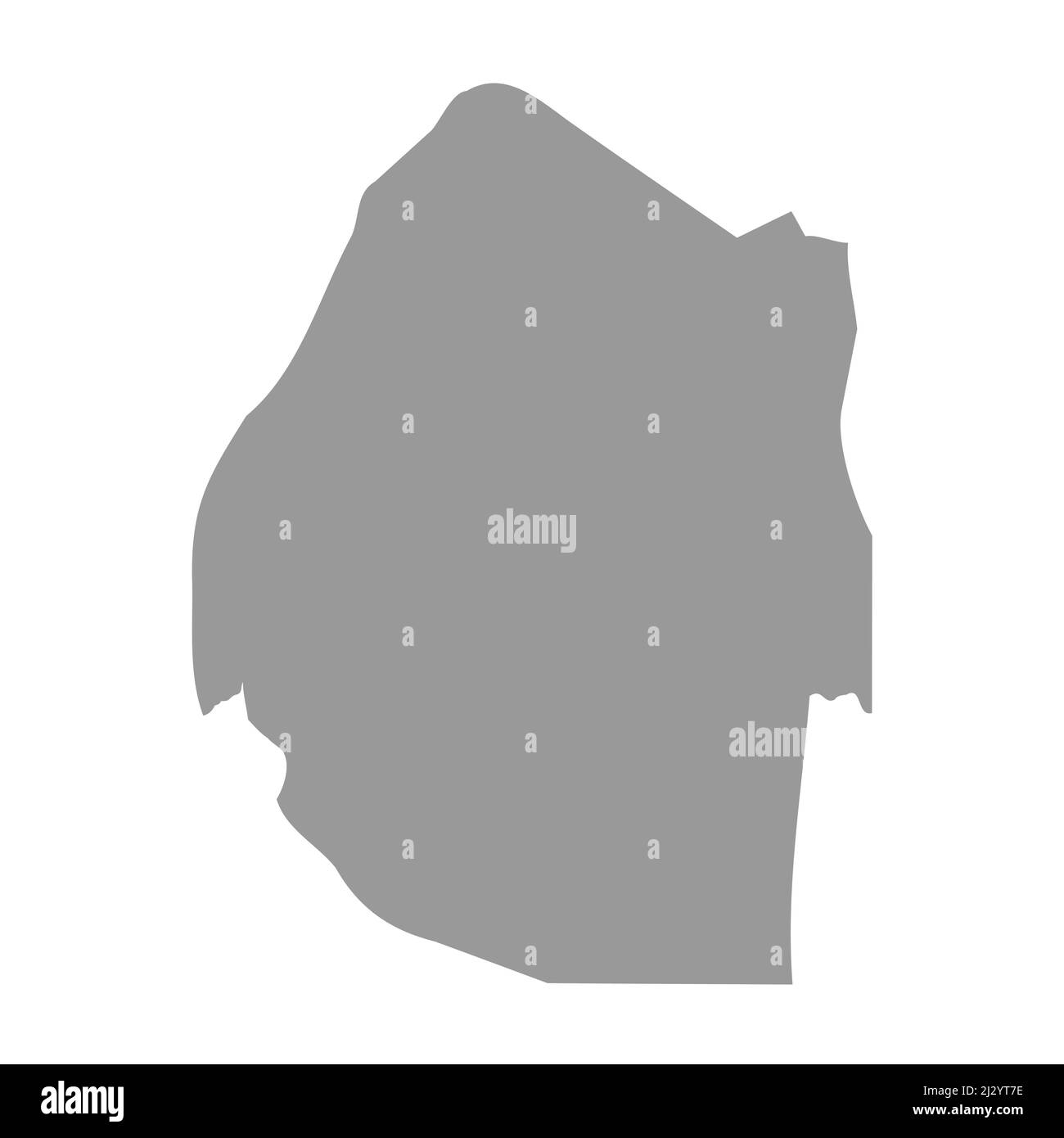 Eswatini vector country map silhouette Stock Vector Image & Art - Alamy